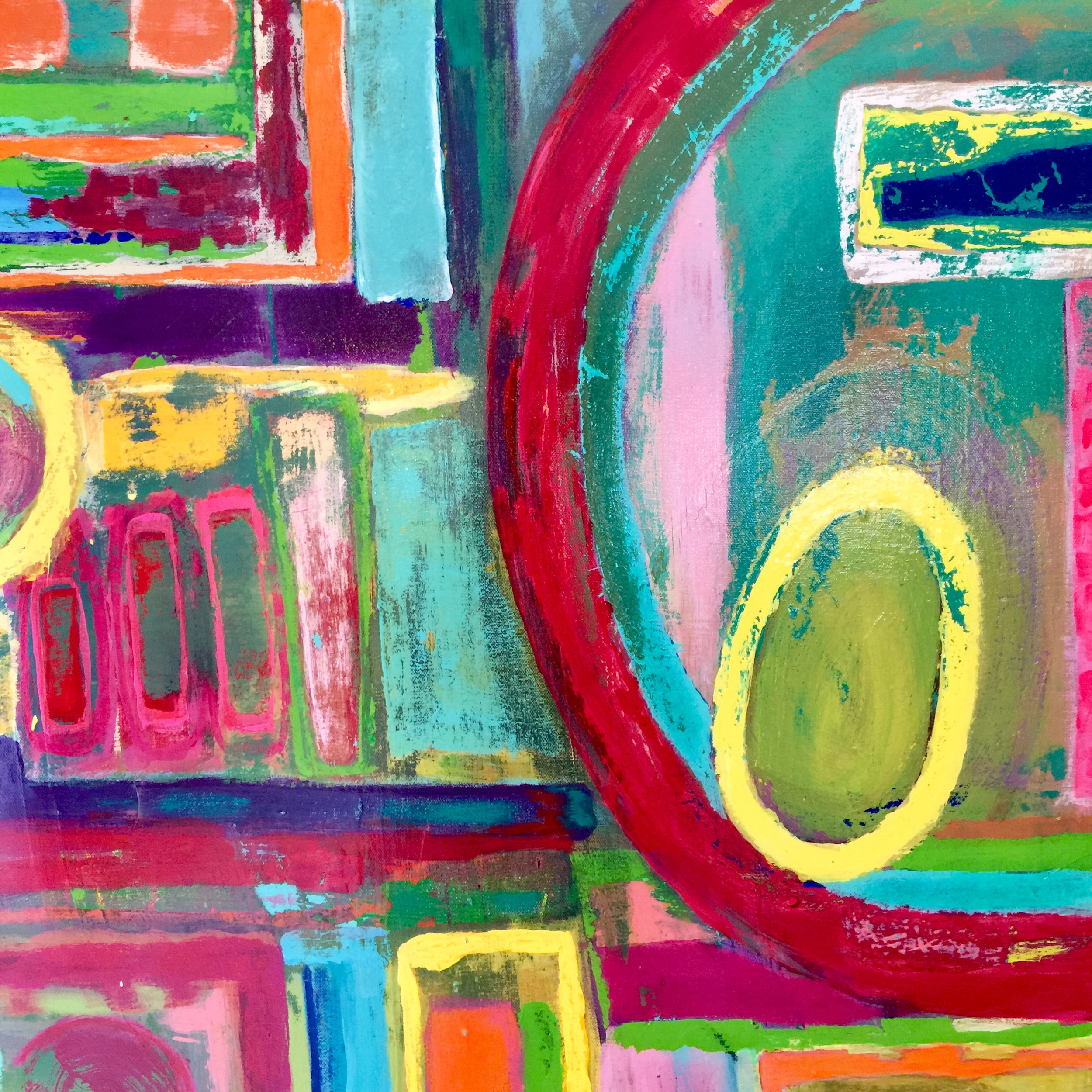 Stevens Art Gallery hosts art exhibit featuring abstract paintings by ...